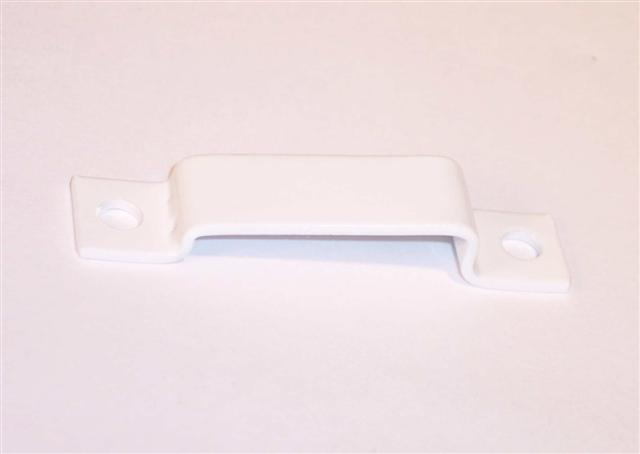 Lock Plate White Paint - Mitchell Metal Products